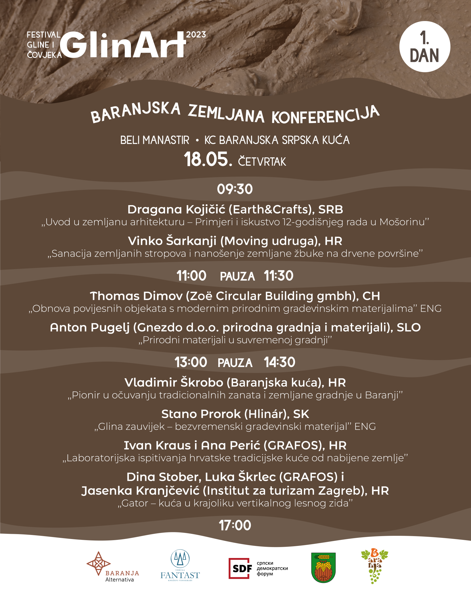 GlinArt festival 2023: Baranjska konferencija zemljane gradnje i ...
